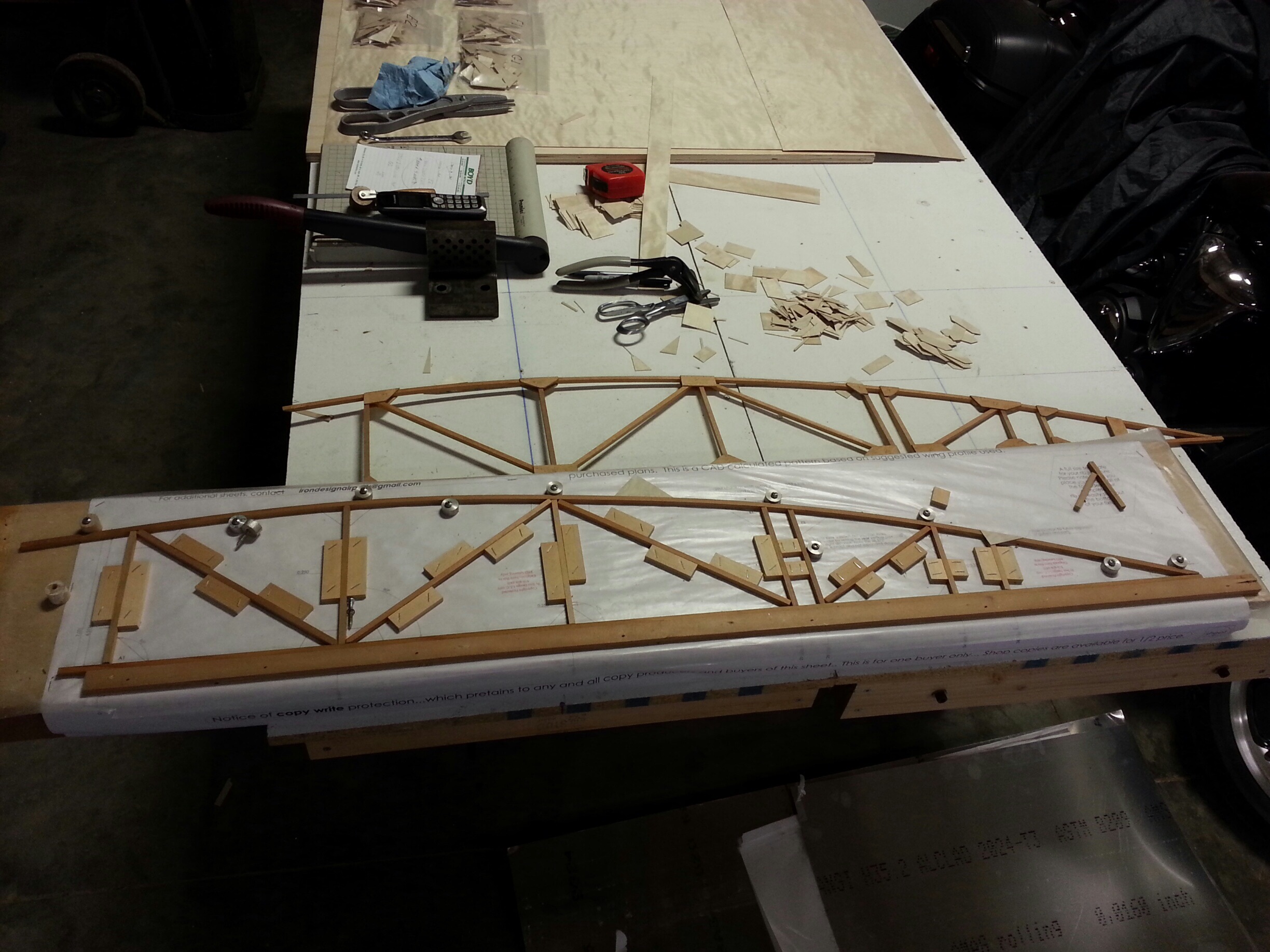 Wing Construction | Jim Wright